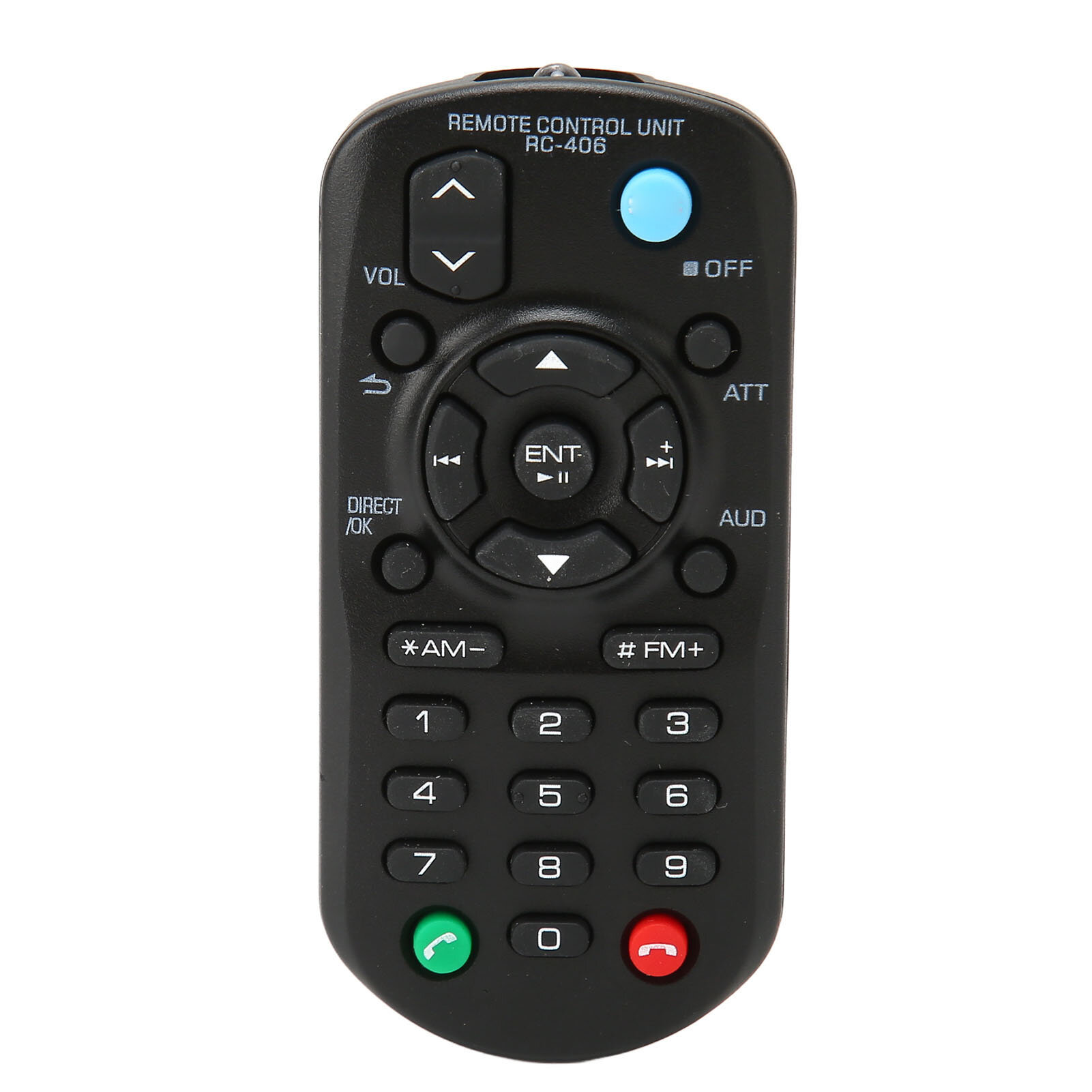 RC 406 Remote Control Compatible for Kenwood KDC X398 200UB 170Y KMM BT260U X704 CD Receiver