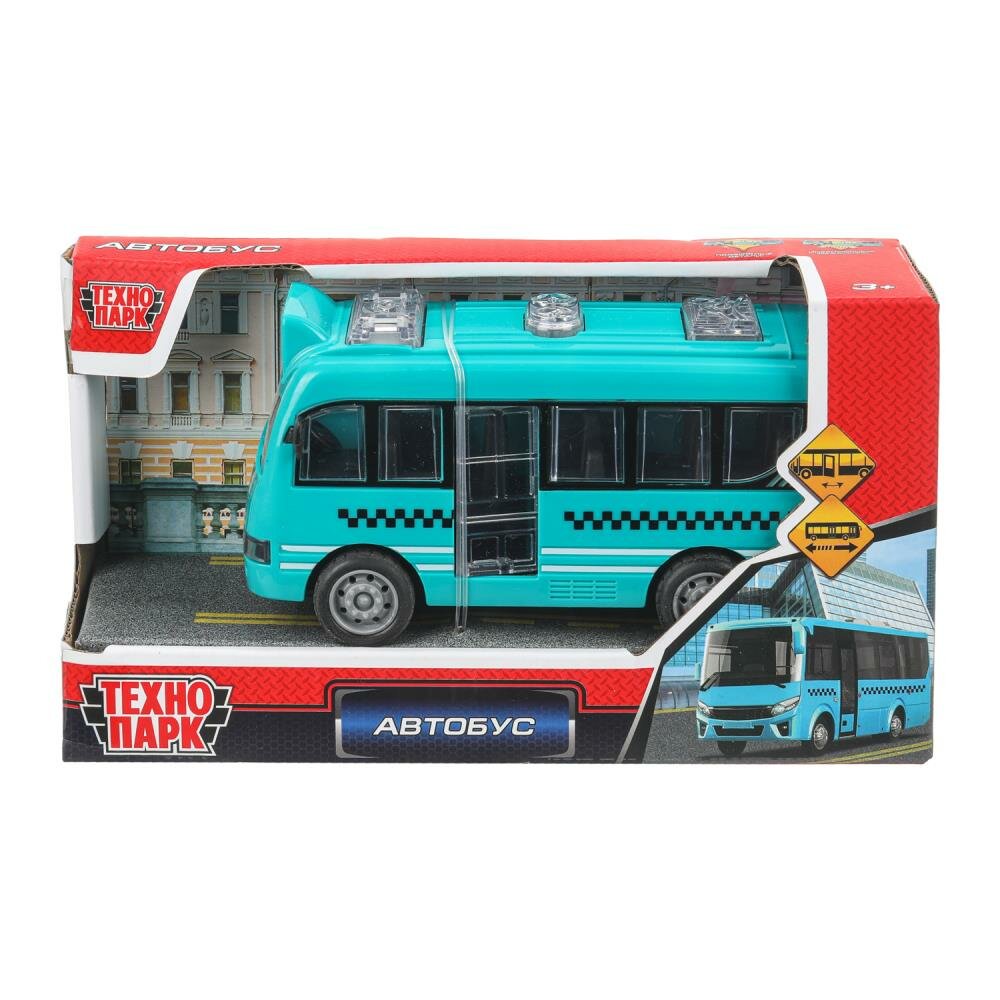 Машина "Автобус", 12 см. Технопарк B2367269-R