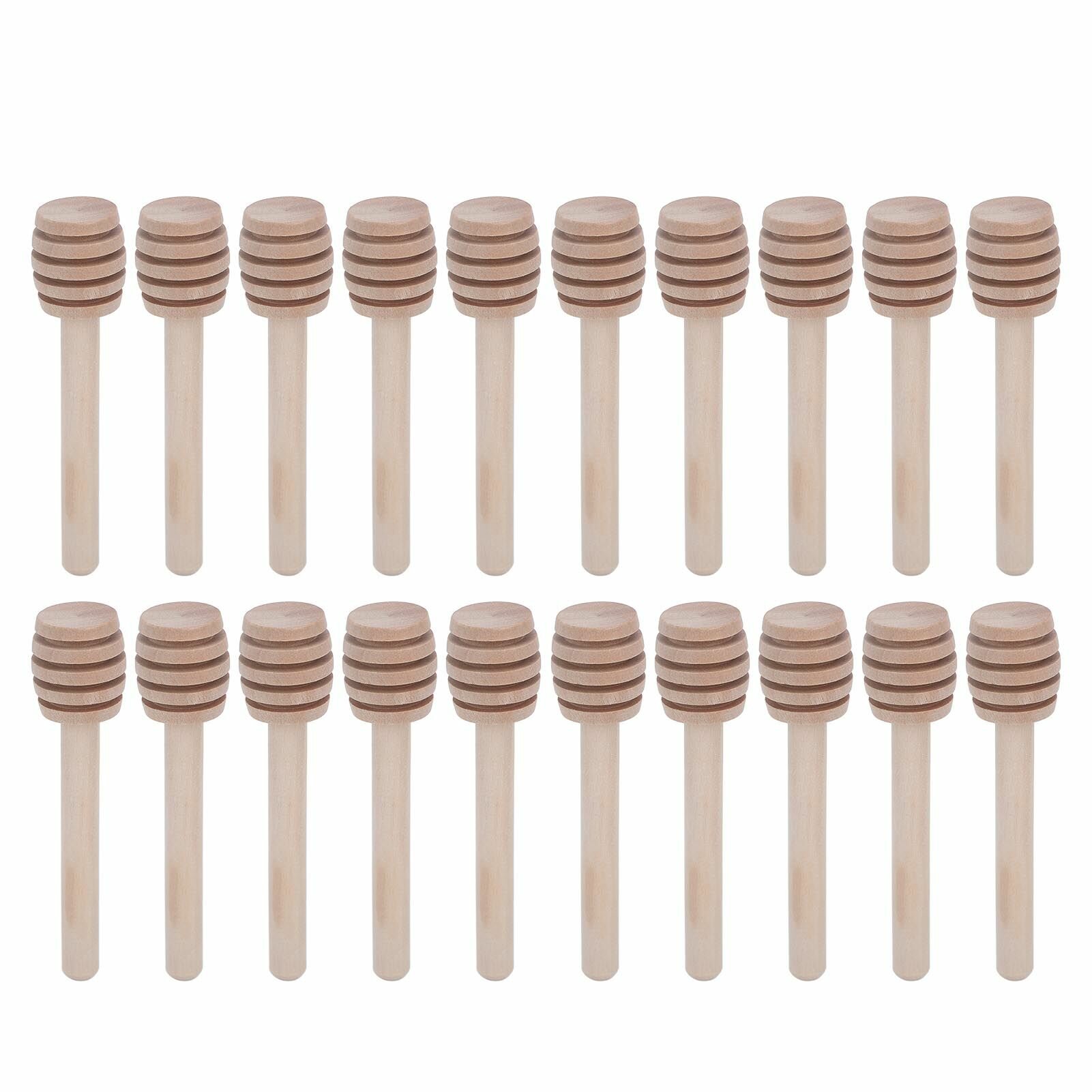 20шт палочек для меда деревянные палочки для перемешивания для джема сиропа карамели расплавленного шоколада