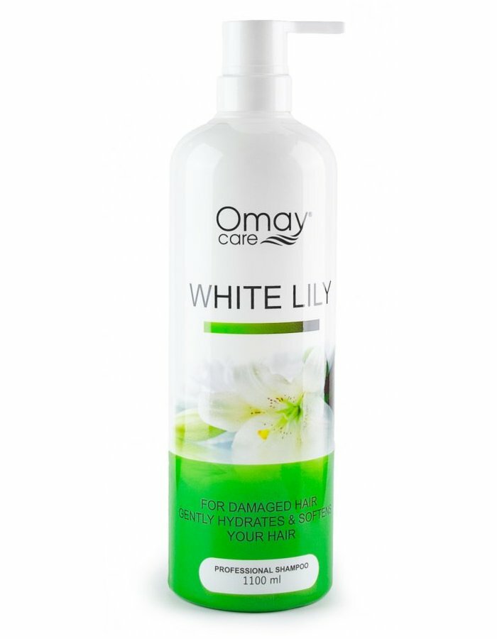 Omay White Lily Шампунь для волос "с белой лилией" для всех типов волос 1100 мл.