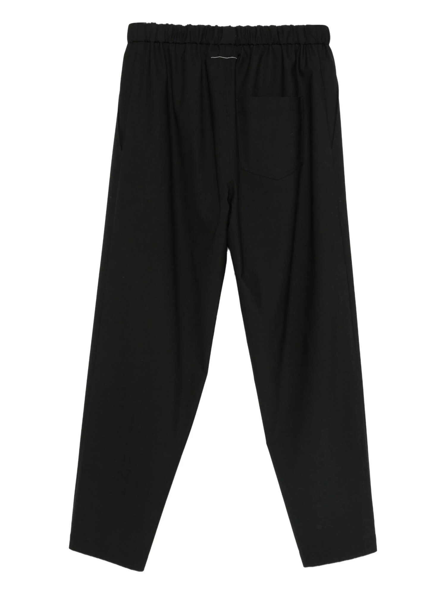 Брюки MM6 Drawstring trousers, размер 50, black/black — фото 1