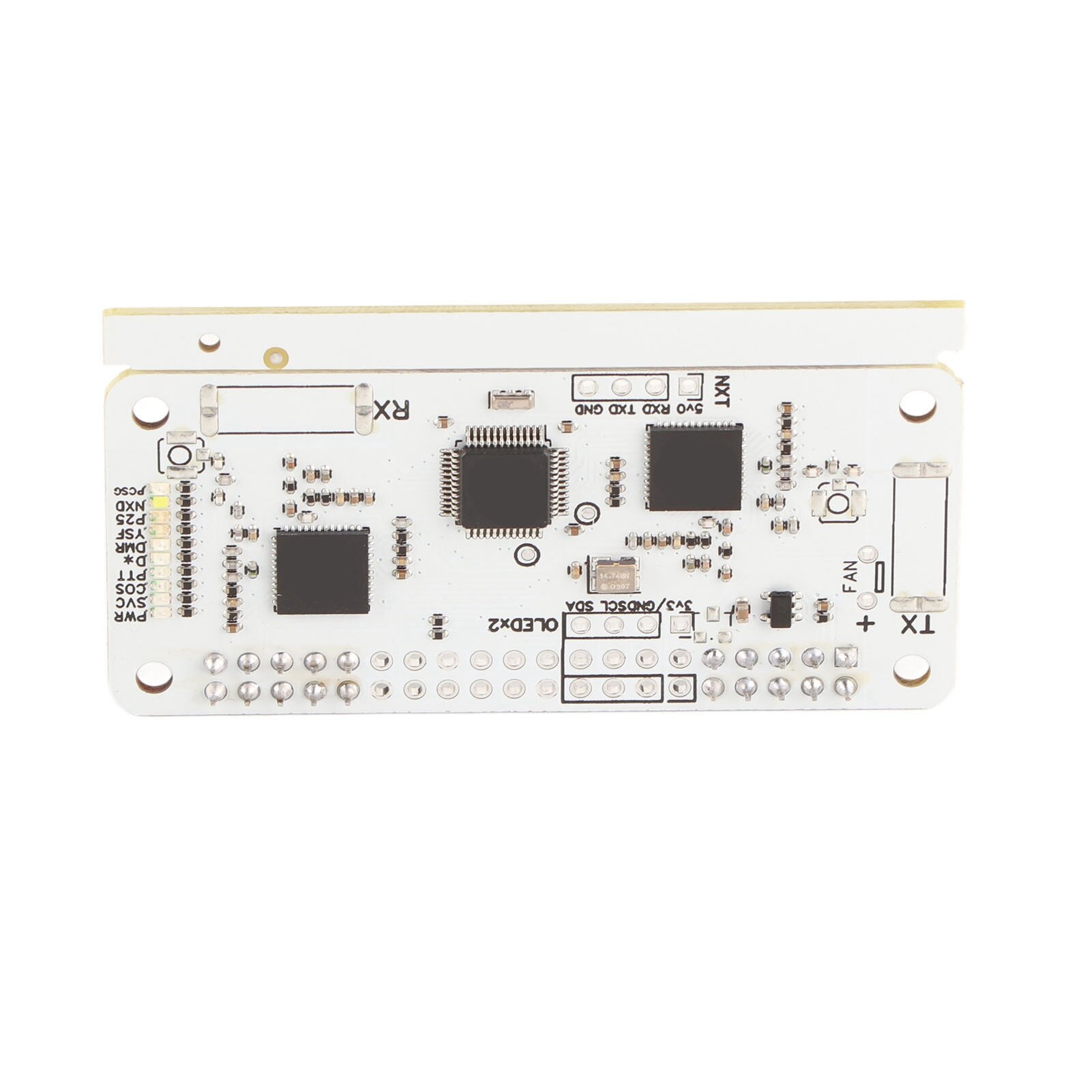 Плата точки доступа MMDVM Dual Hat Duplex 10 МВт 32 бит ARM Модуль точки доступа MMDVM для DMR P25 D Star