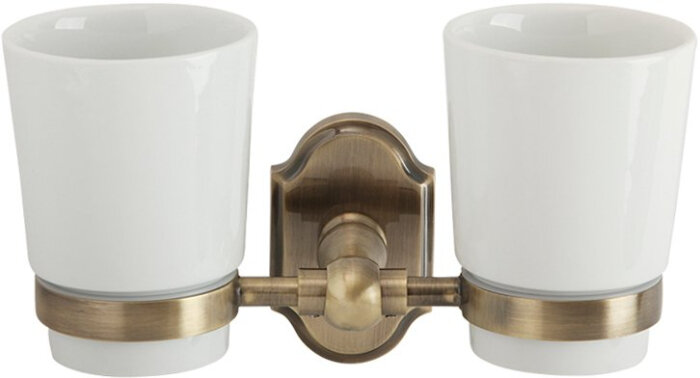 Стакан Veragio Stanford VR. STD-7742. BR двойной, бронза