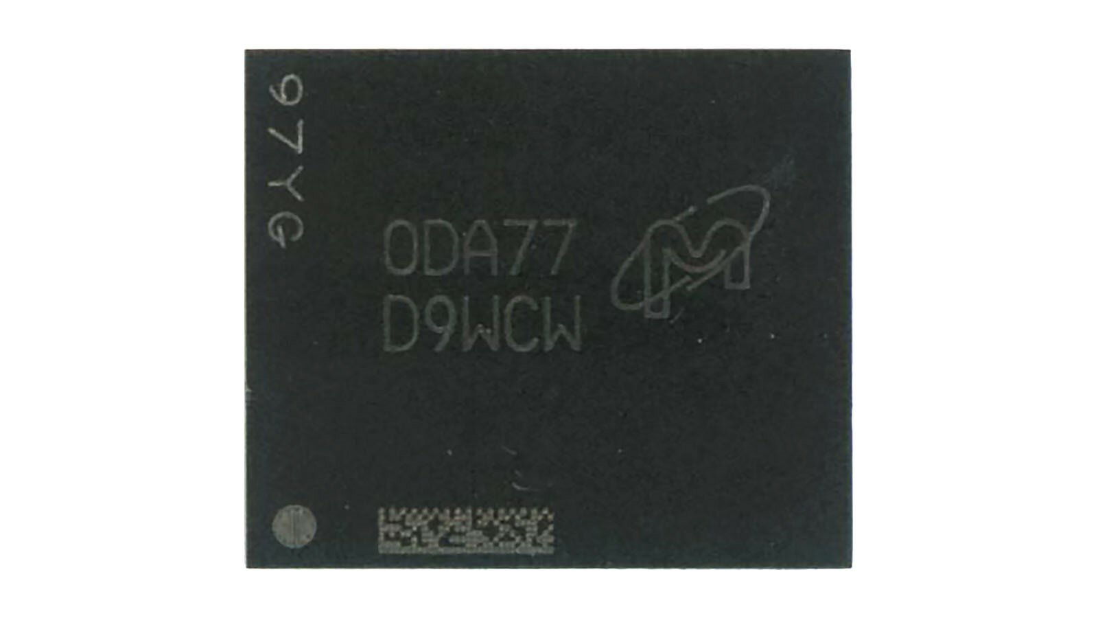 Видеопамять GDDR6 1Gb MT D9WCW