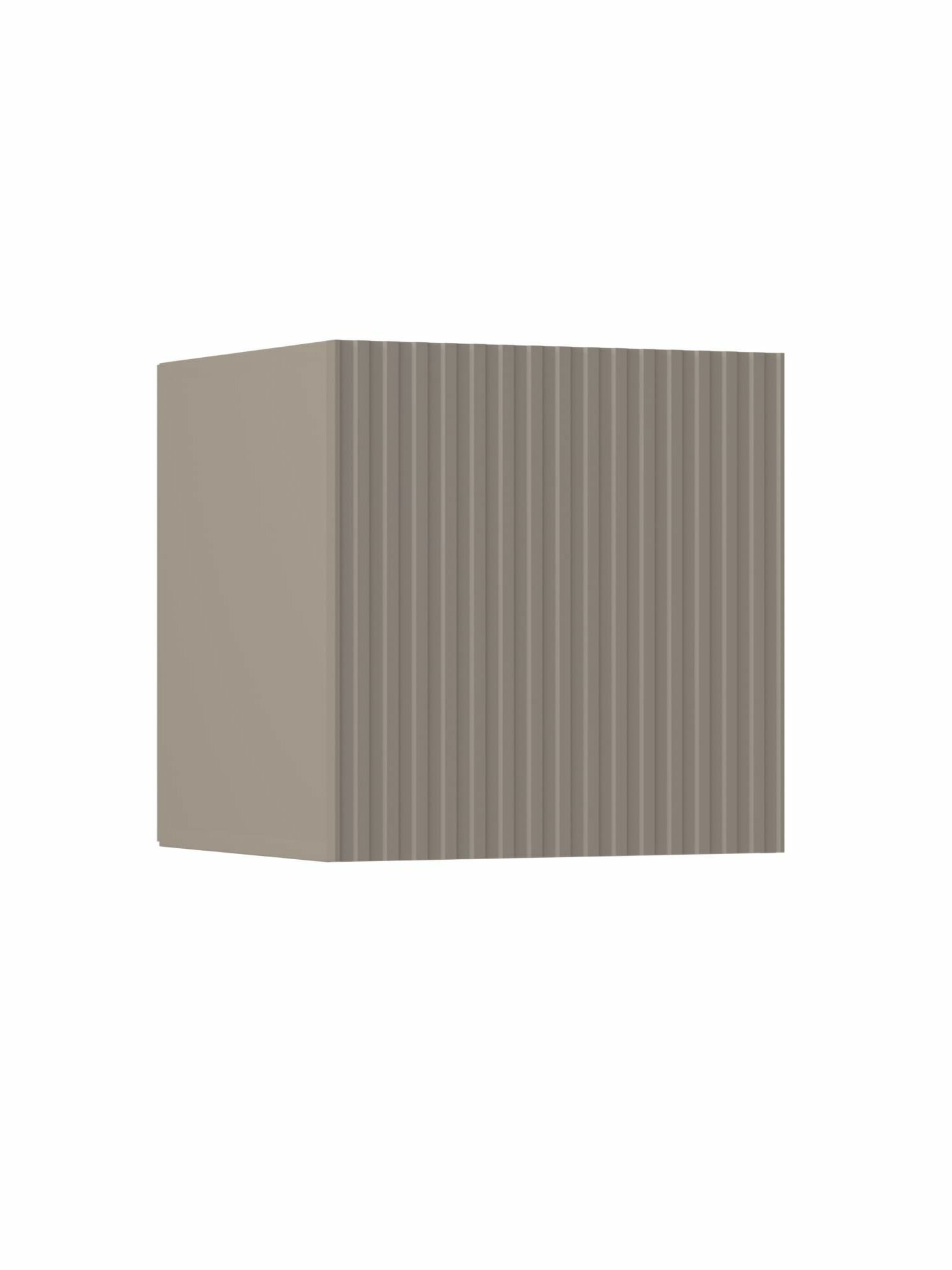 Шкаф Оливия навесной малый 400х400х346 (Глиняный серый/Шарли Мокко) МИФ