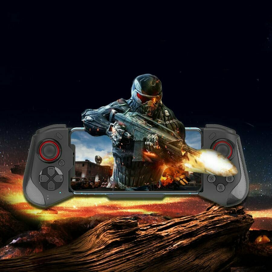 Игровой контроллер с поддержкой bluetooth для ios android мобильных игр, джойстик для mocute 060