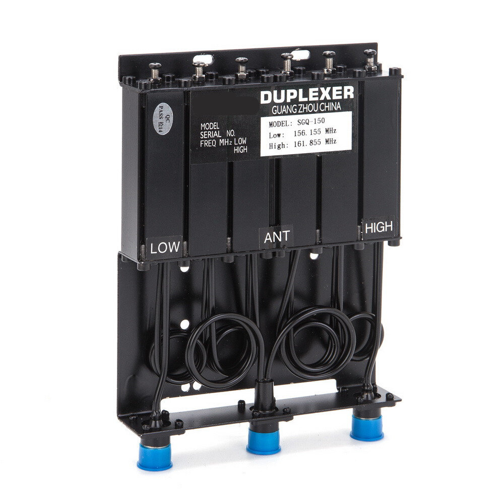 Дуплексер VHF 25 Вт, 6 полостей, разъём N-female, 136-174 МГц, для ретранслятора