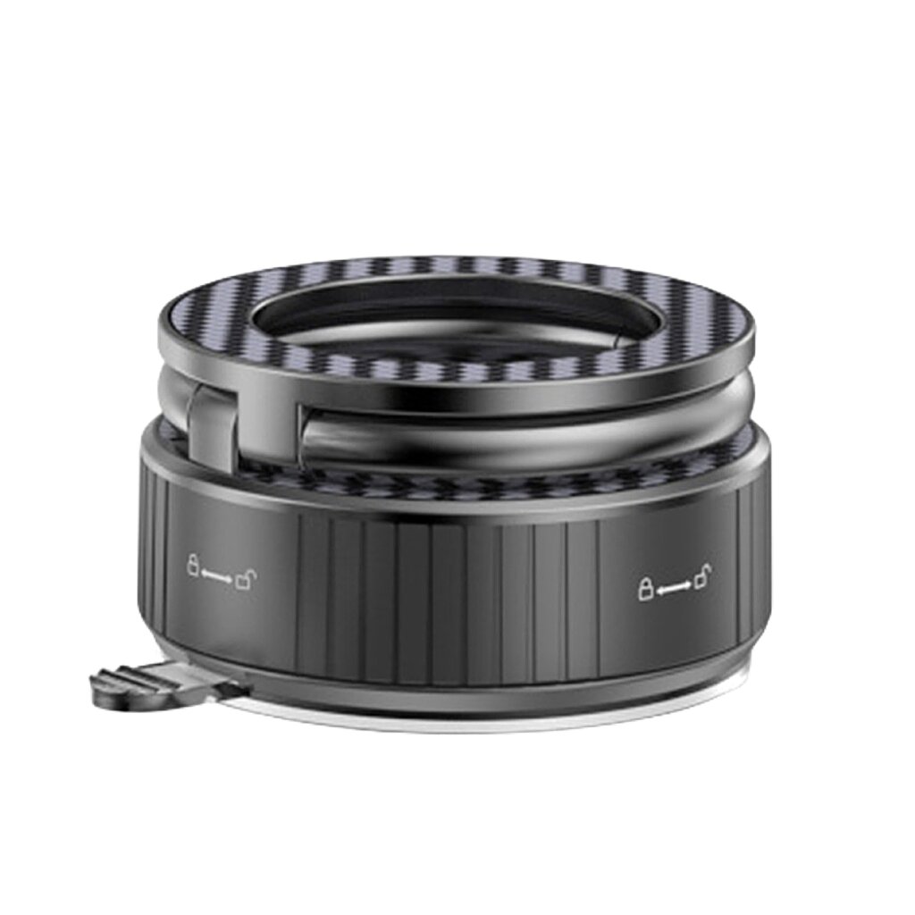 Flexible Magnetic Telephone Holder for Trucks Adjustable Viewing Junctions Collapsible Design Naught Slip Metal Base