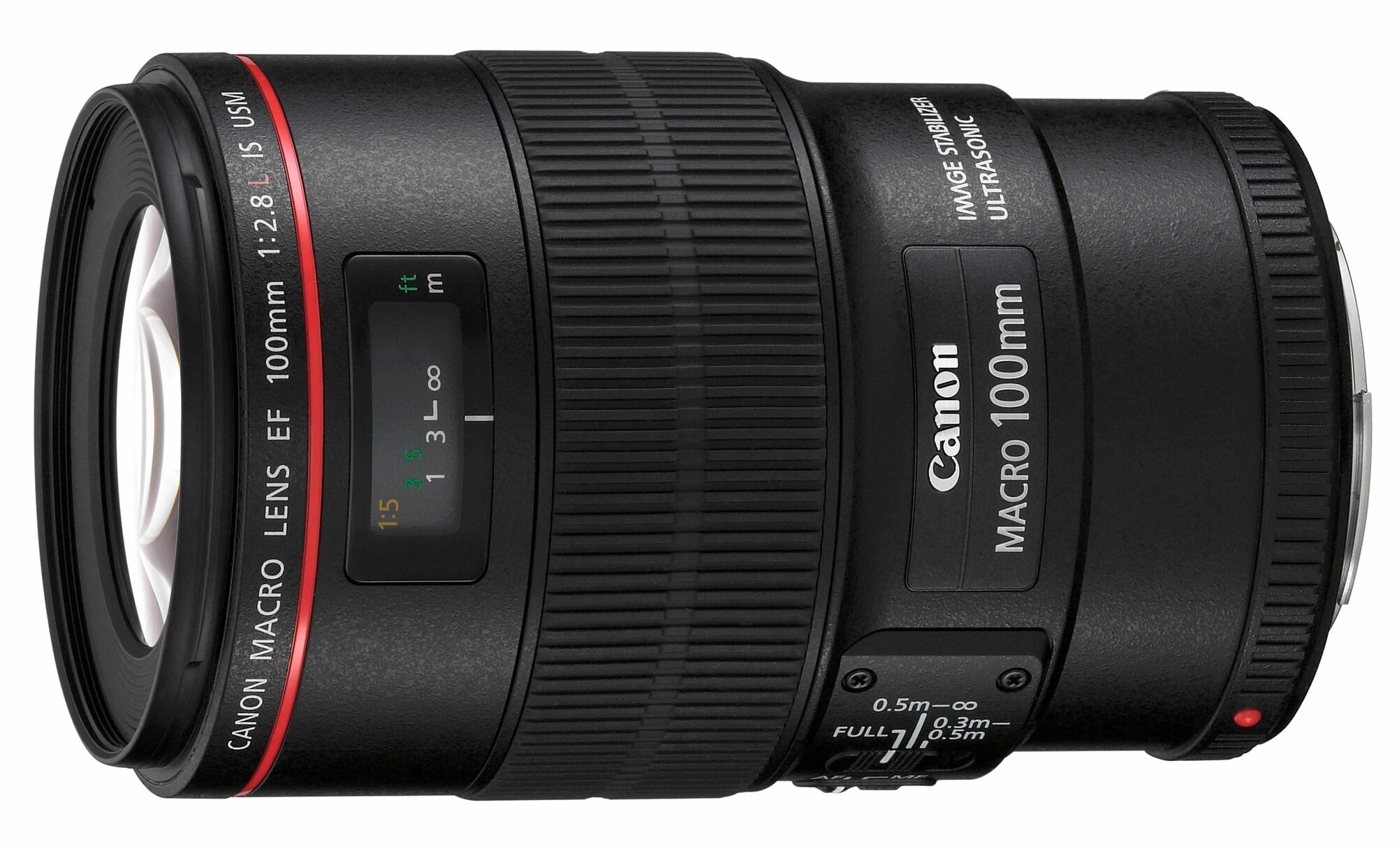 Объектив Canon EF 100mm f/2.8L Macro IS USM, с стабилизатором, для макросъемки