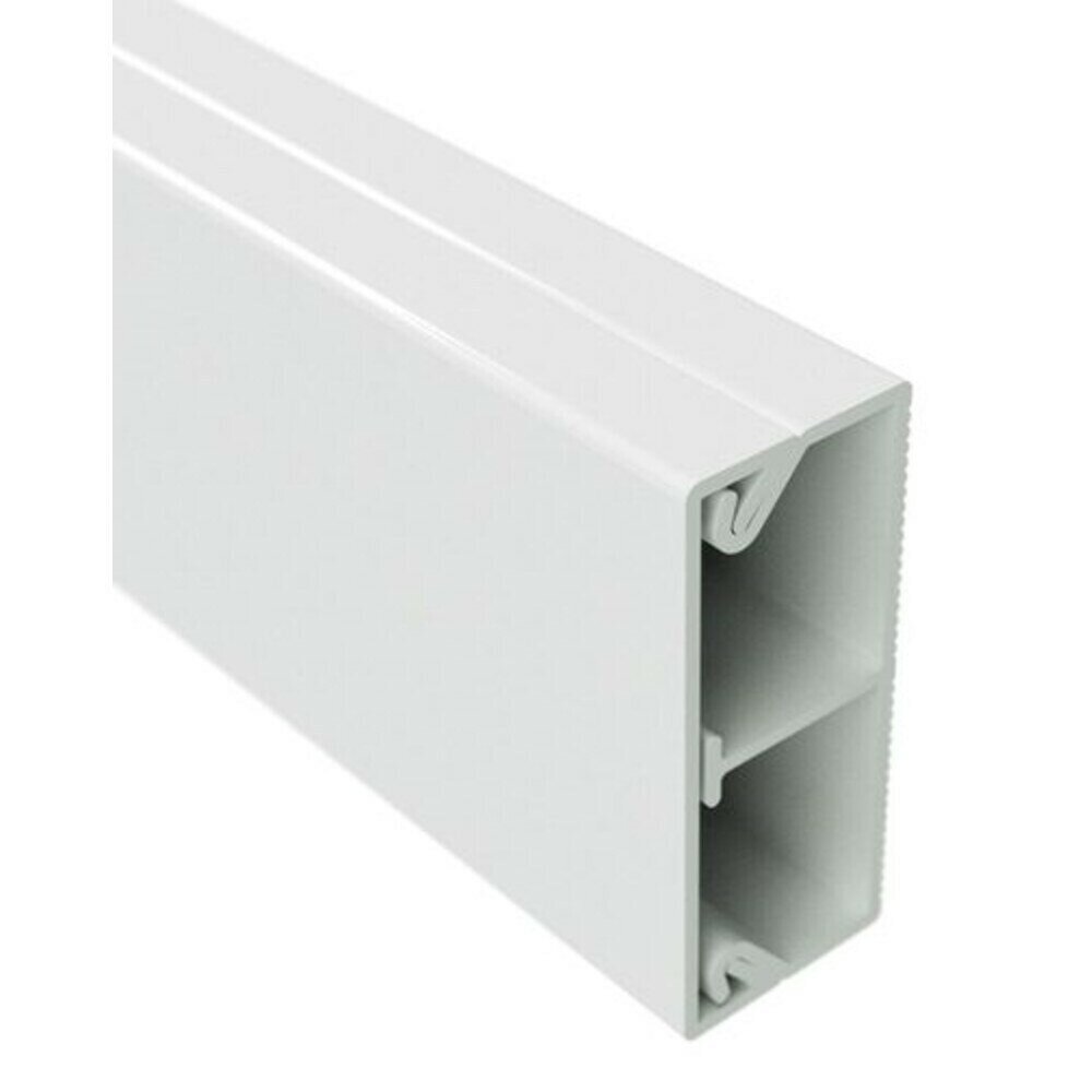 Кабель-канал мини DKC TMC 50/2х20 мм белый 2 м с перегородкой (00314DIY)
