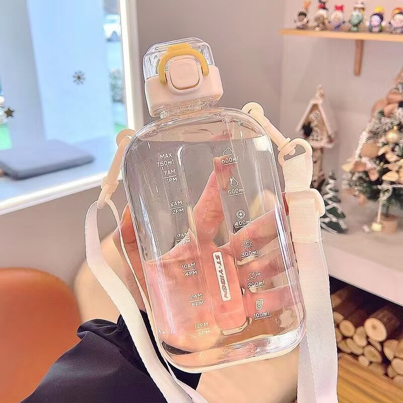 CREAWIND пластиковая бутылка для воды 750 мл, 750ml, Бирюзовый