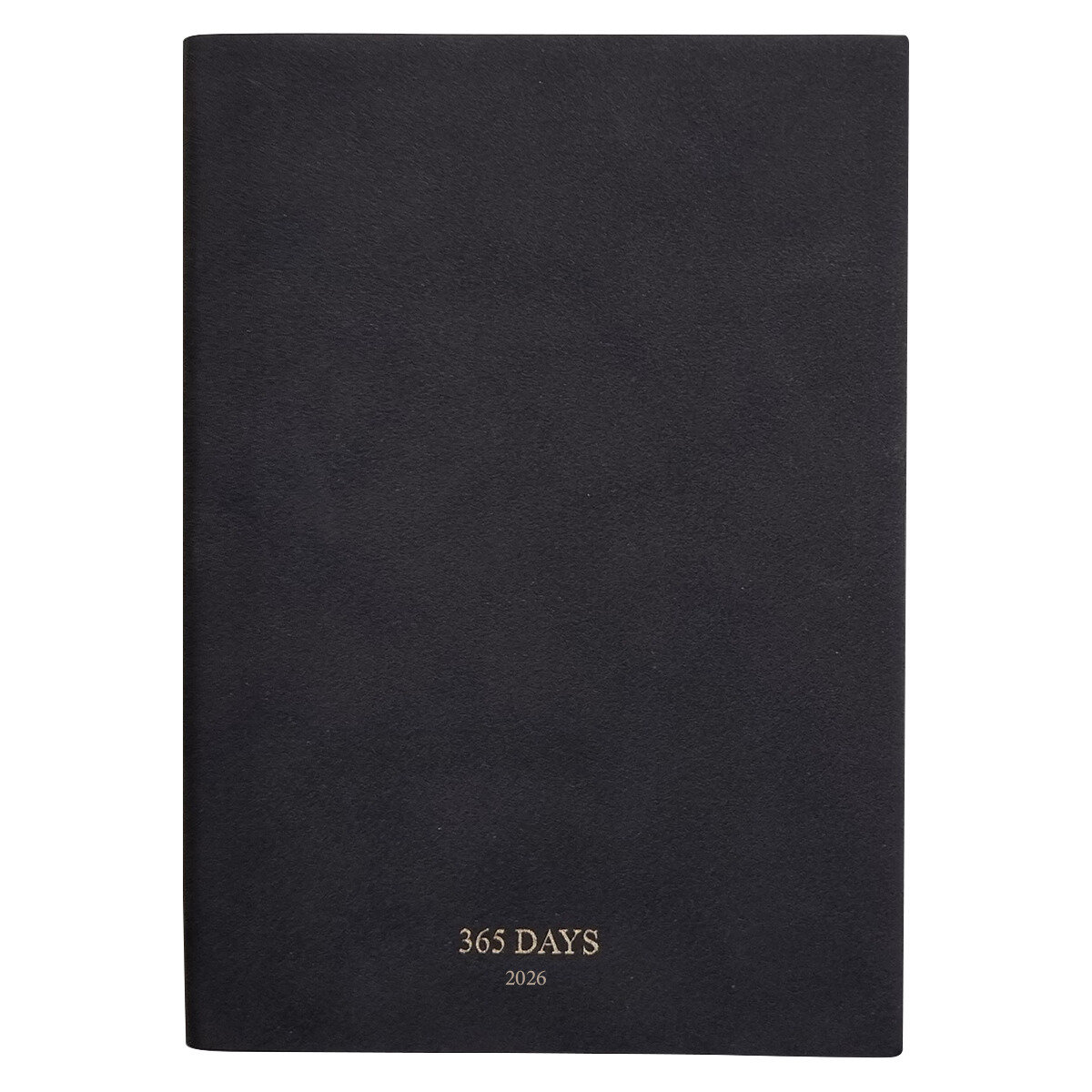 Ежедневник, датированный 2026, Infolio, 140x200мм, 352стр, мягкая, 365days, черный