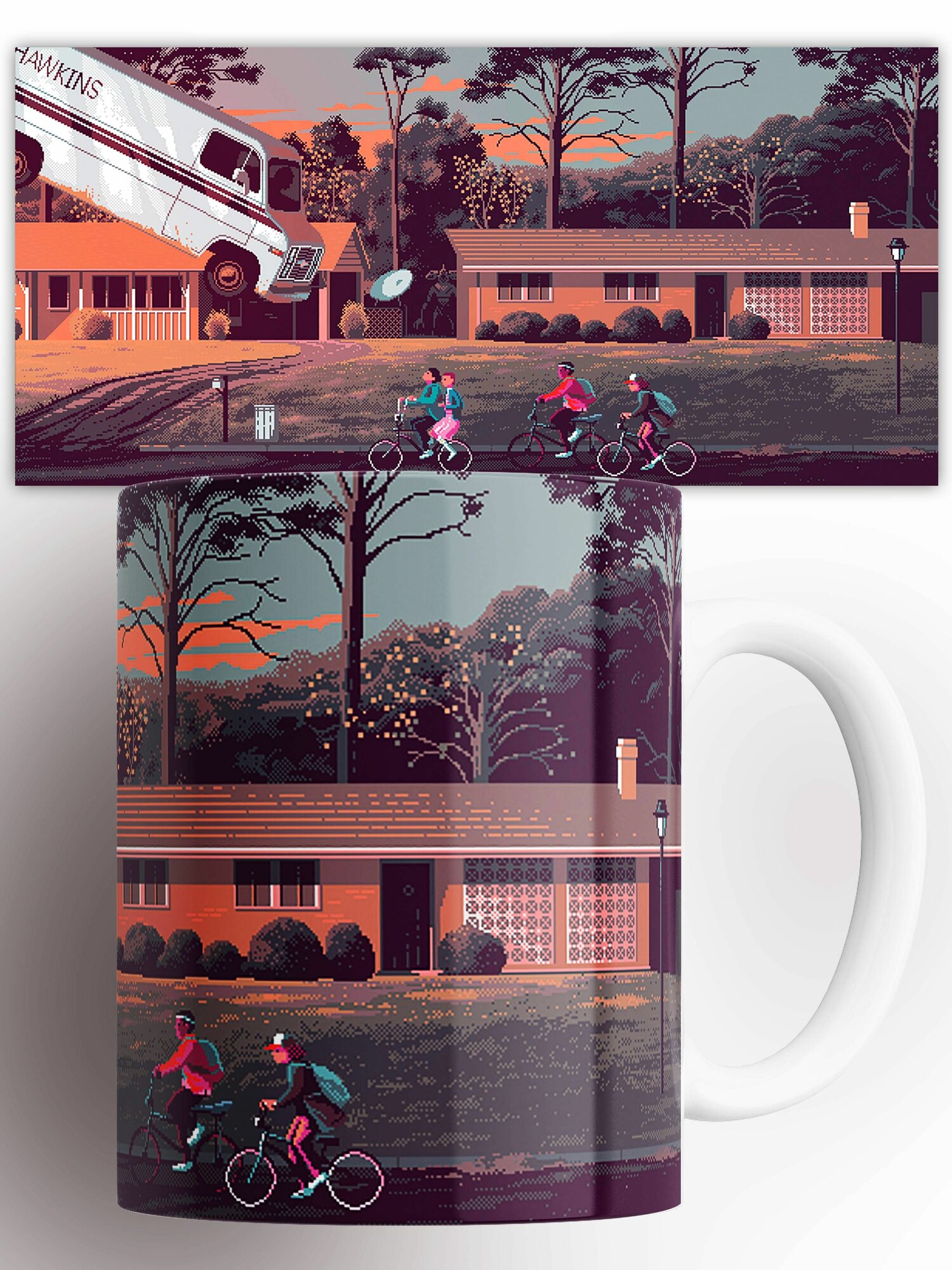 Кружка Очень странные дела 330 мл