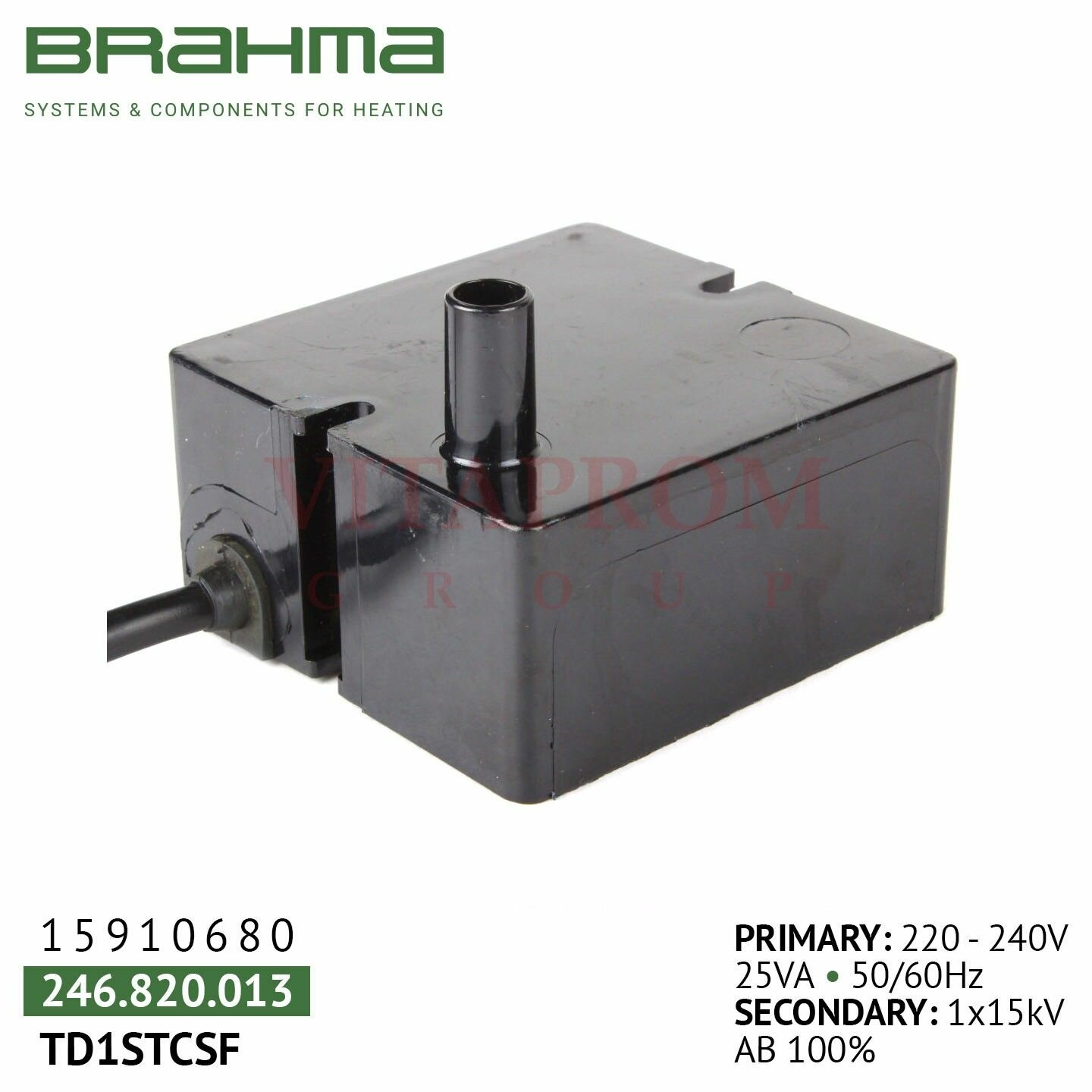 Трансформатор Brahma TD1STCSF, 15910680 — фото 1