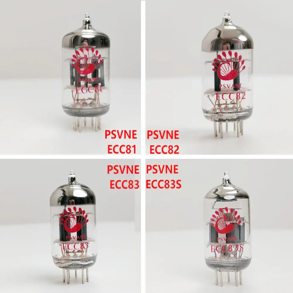 FEIYUE AMP PSVANE ECC81 ECC82 ECC83 ECC83S вакуумные лампы для гитарного ECC83, 2pcs Matched Pair — фото 1