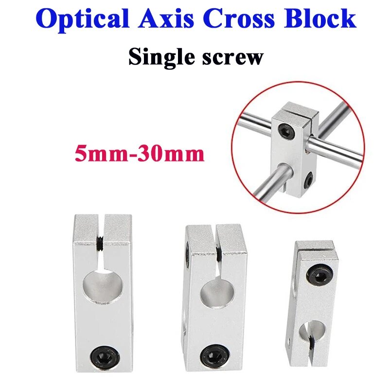 Вертикальный зажим для трубы из алюминия 12x18mm