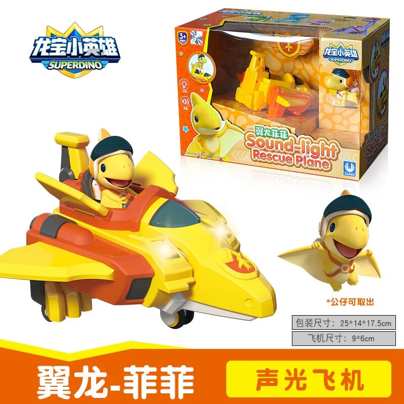 Трансформеры Hasbro SUPERDINO Тираннозавр рекс Желтый, Sound Light Version4