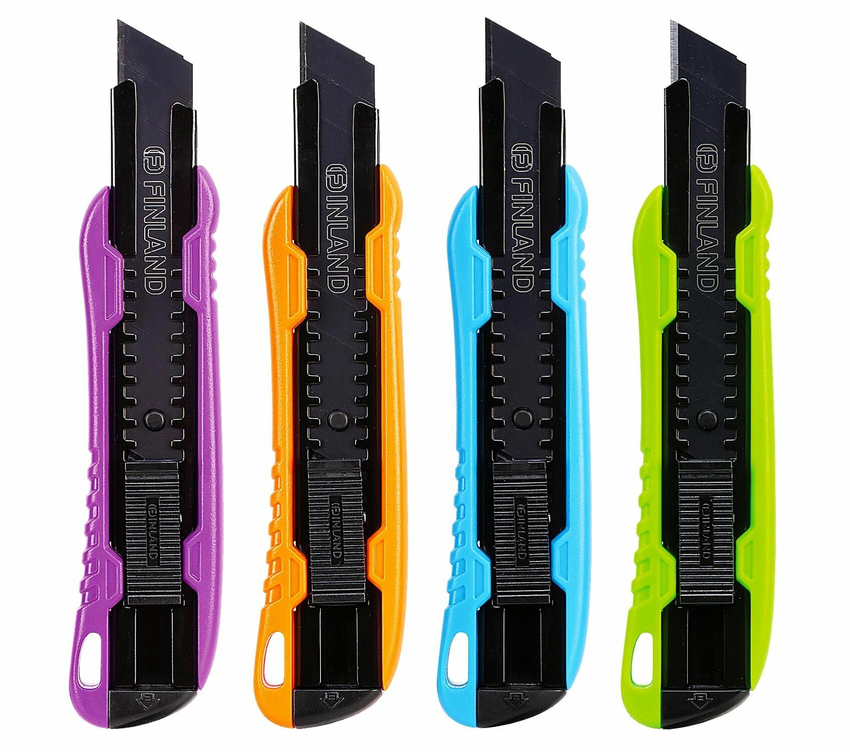 Нож канцелярский, 18 мм, цвета в ассортименте 2013 FINLAND