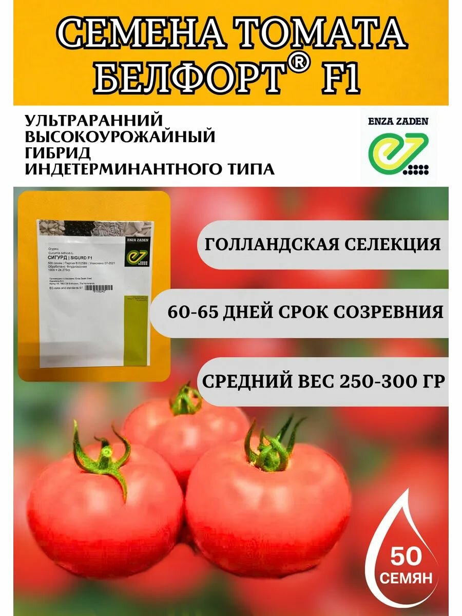 Семена томата Белфорт F1 50 шт