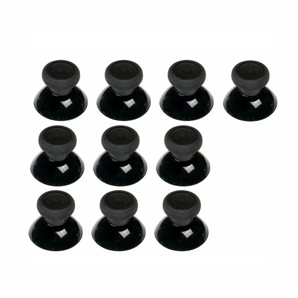 Аналоговые стики - грибки на геймпад / джойстик 10 штук для 3D стиков Xbox One / S X / Series / S X черные / накладки