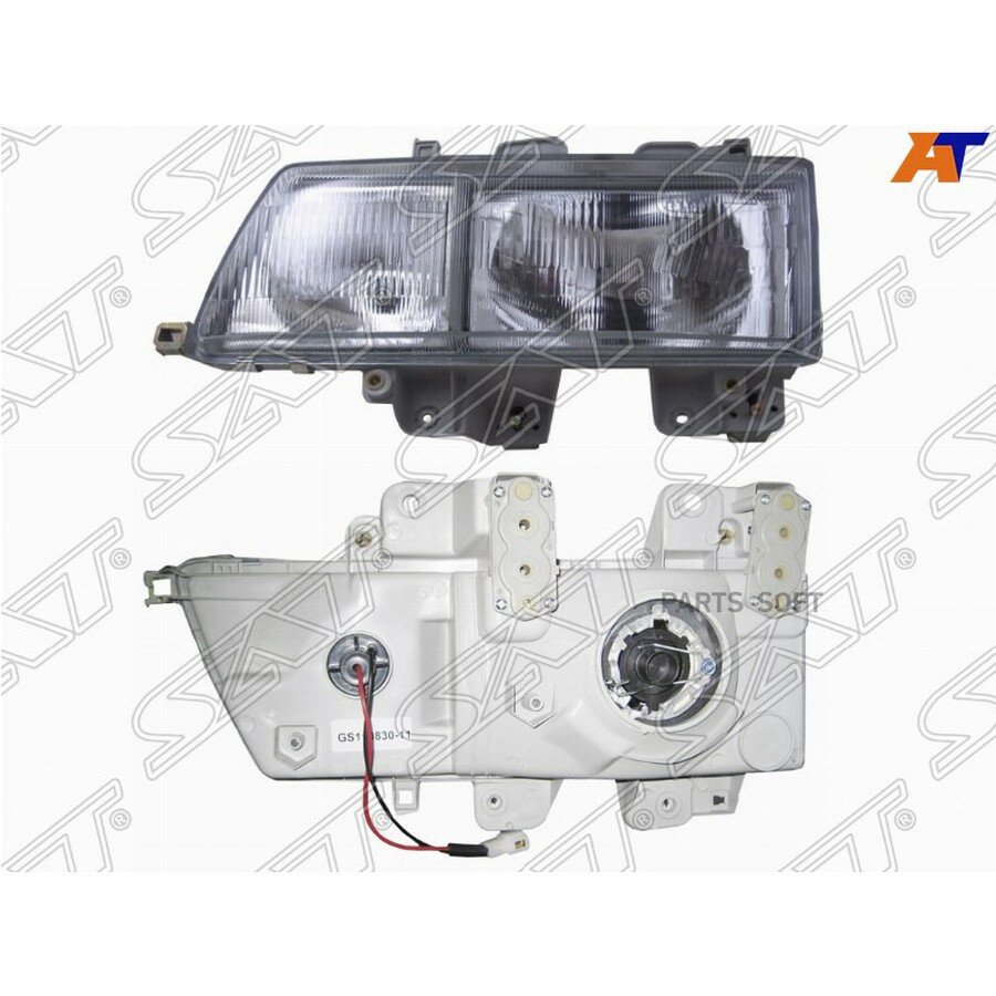 Фара Isuzu ELF NPR\NQR 93-06 (Слева) от официального дистрибьютора, SAT, артикул ST2131114L