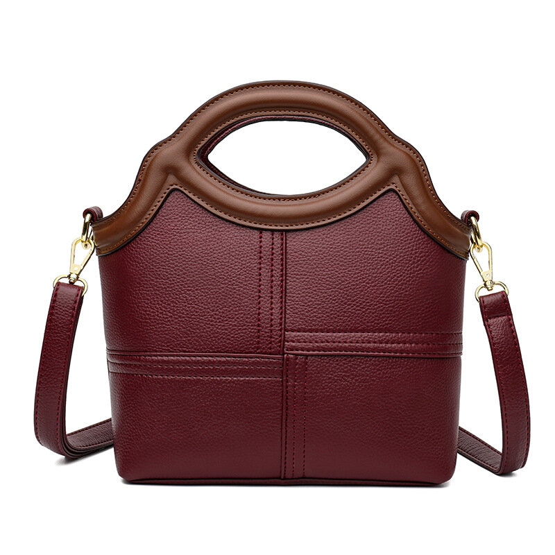 Женская сумка 2025 года, новые кросс-бодер сумки, легкие, с пэчворком, большая вместимость, высококачественная сумка для мамы, маленькая сумка