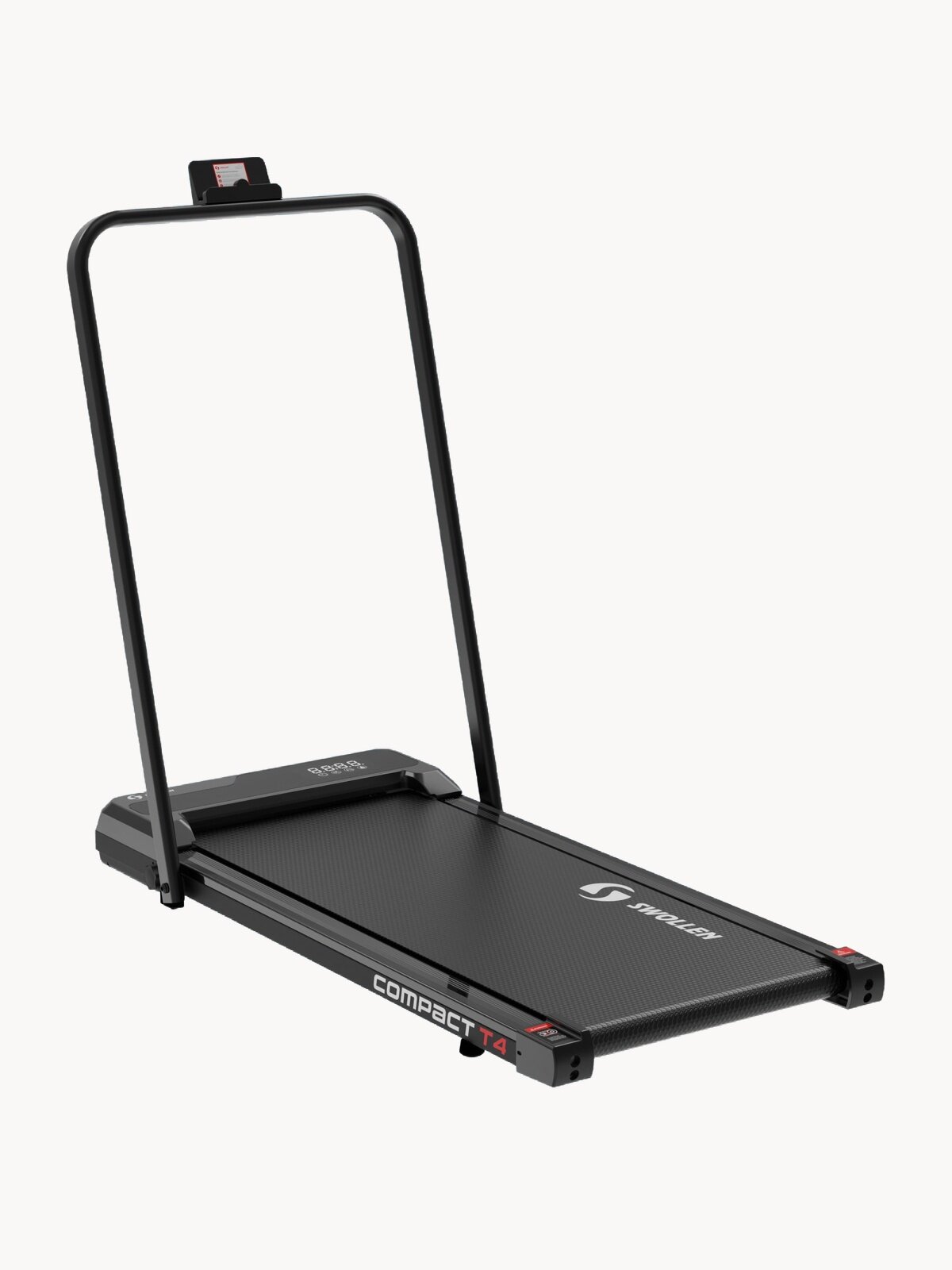 Беговая дорожка электрическая для дома, складная SWOLLEN Compact T4 (1.95 л. с. - до 120 кг - 10 км./ч. - 93 х 39 см)