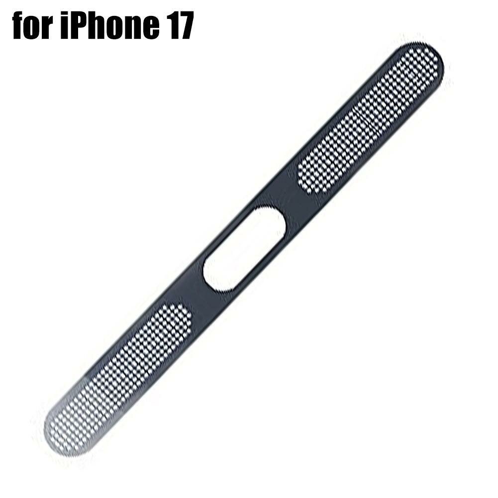 1 шт. металлическая пылезащитная сетка-наклейка для iPhone 17, 17 pro, air, для отверстия динамика