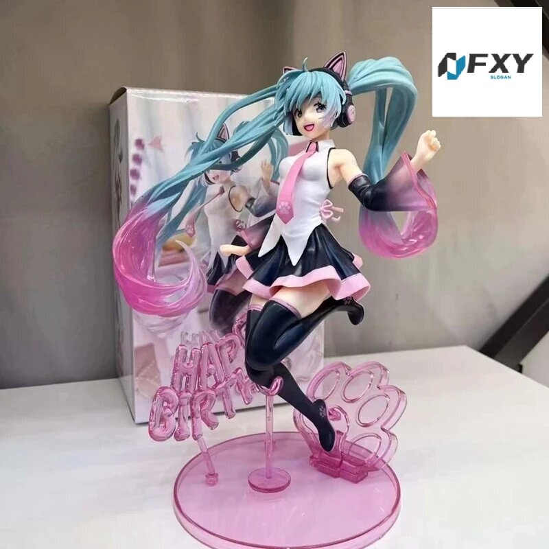 Модель Bandai "Хатсуне Мику", ПВХ, 23см, оригинальный дизайн, для фанатов аниме