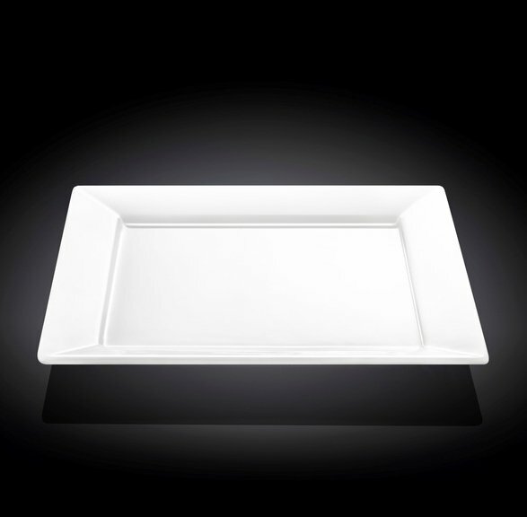 Тарелка обеденная квадратная 25 см WL-991223 / A