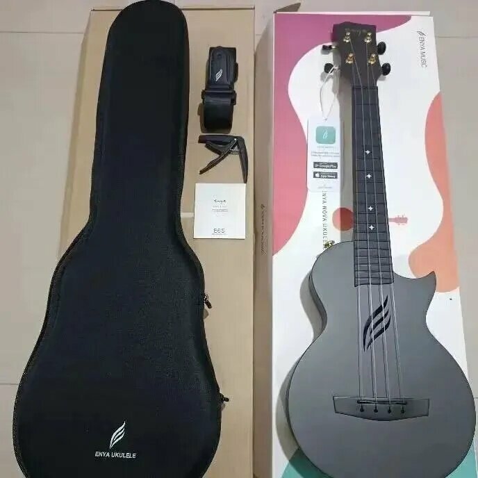 Enya Укулеле NOVA U 23-дюймовая карбоновое волокно, лучший подарок 4-струнная 23"