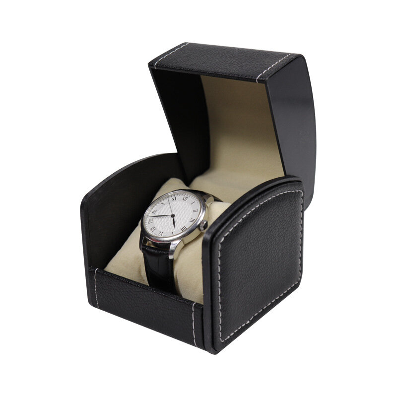 Коробка для часов Xin Hengxiang Jewelry, изогнутая, полиуретан, 10 см x 9 см x 8 см