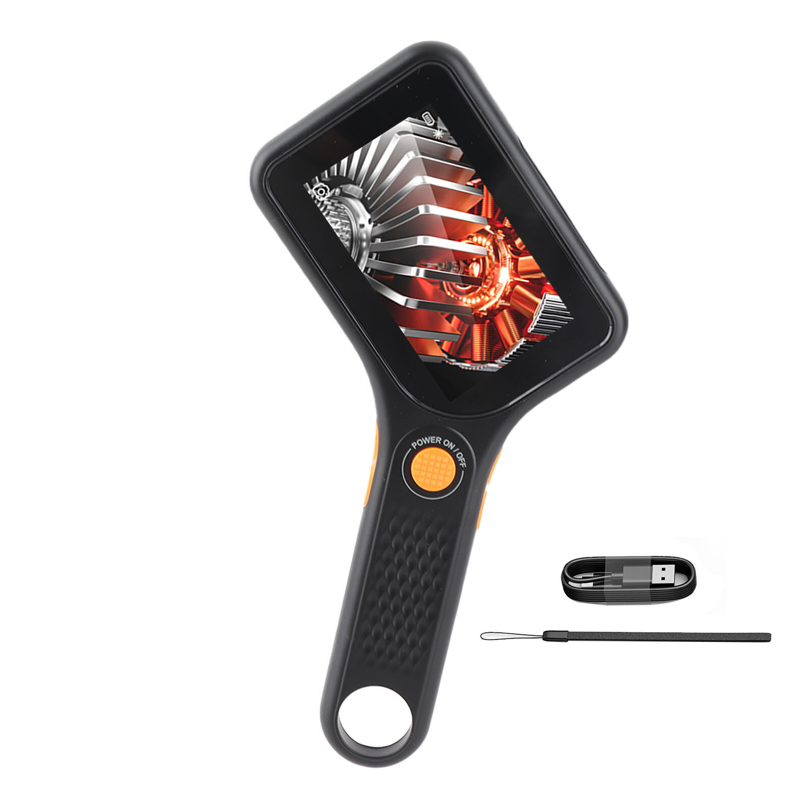 Портативный цифровой микроскоп портативный USB 500x с 3,0 -дюймовым цветом IPS для проверки текстильной печати