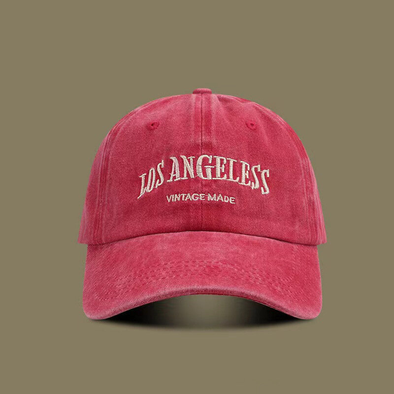 Американская бейсболка в стиле ретро с буквами для пар, универсальная женская маленькая фуражка, открывающая лицо, повседневная шляпа с солнцезащитным козырьком, модная для мужчин.