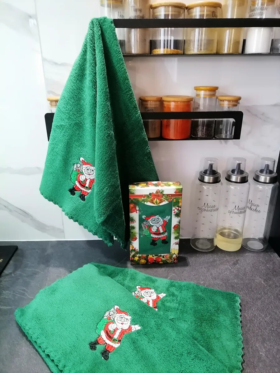 Полотенце "Новый год" 33х70 в подарочной коробке