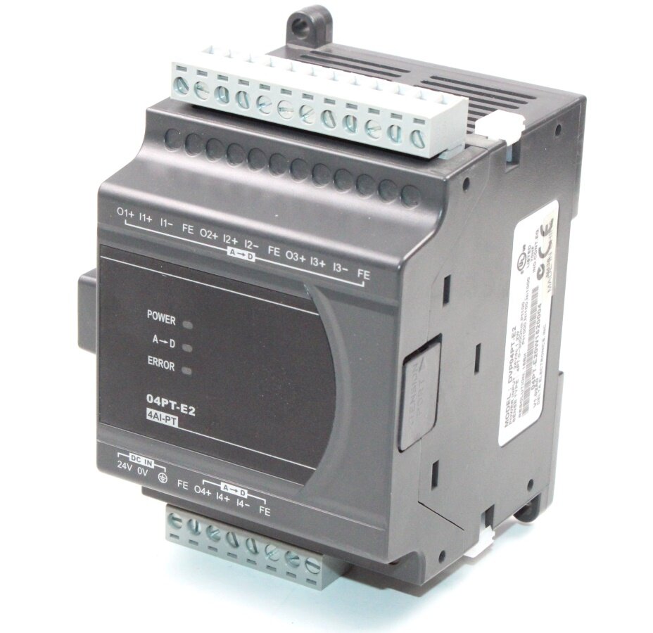 DVP04PT-E2, Модуль расширения для ПЛК