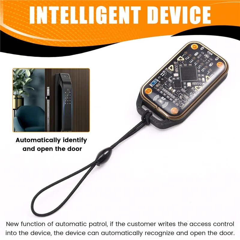 ABZW Upgrade Chameleon Ultra Эмулятор смарт-карт Комплект RFID Считыватель смарт-чипов 125K 13,56M Декодирование карт NFC Дубликатор