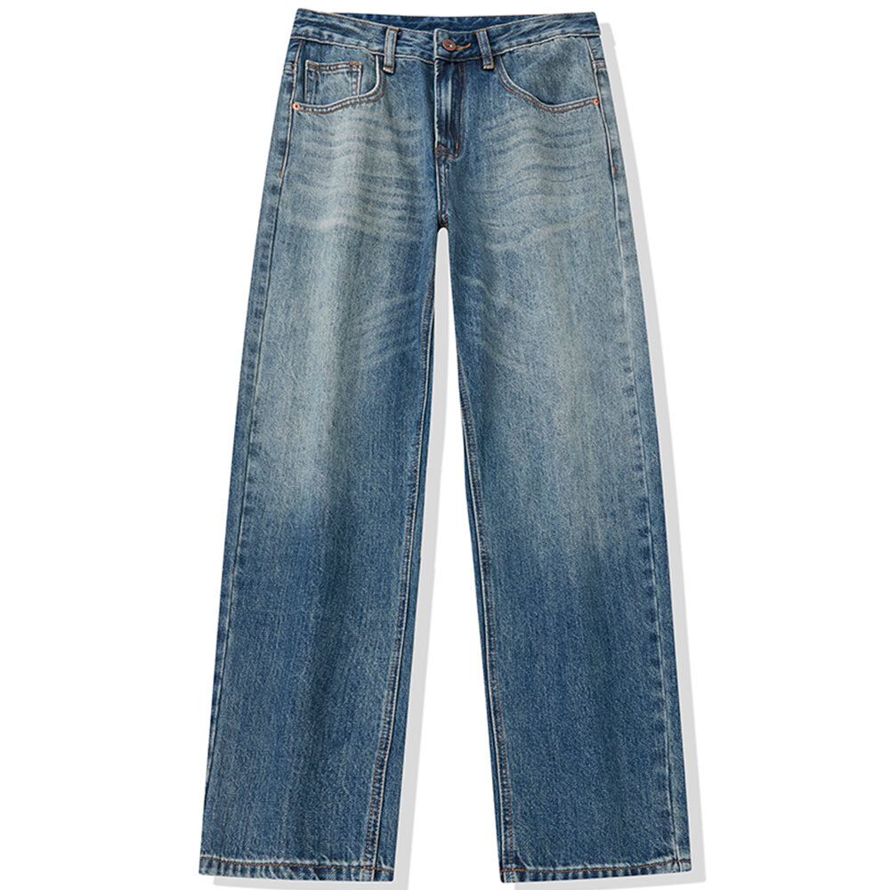 Джинсы классические Moderate Straight Fit 