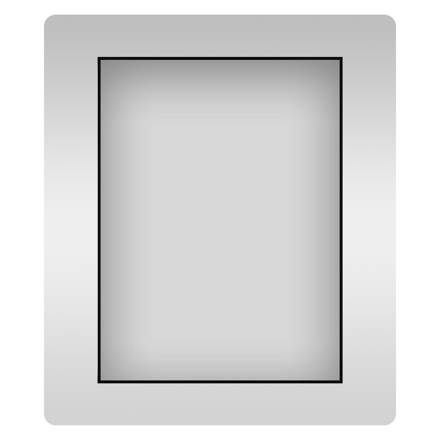 Зеркало Wellsee 7 Rays' Spectrum 50 172200560-172200570 цвет Черный матовый