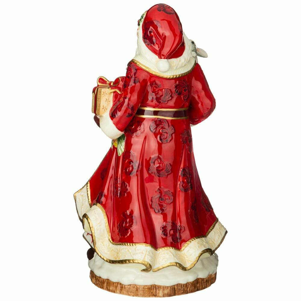 Фигурка декоративная "Дед Мороз" 46*23*25 см, керамика