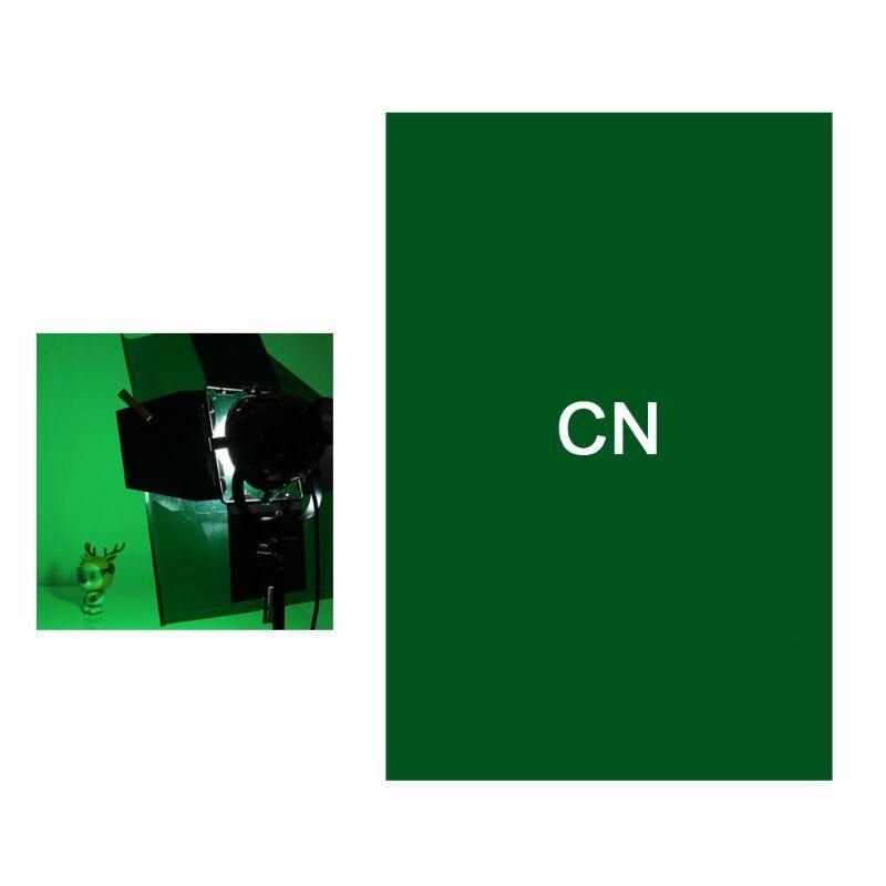 Красные светофильтры для прожекторов, Зеленый