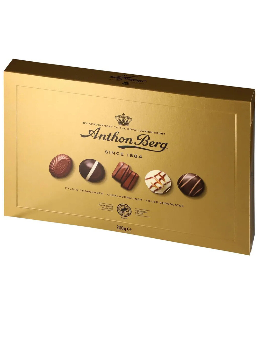 Anthon Berg Конфеты Luxury Gold 200 г