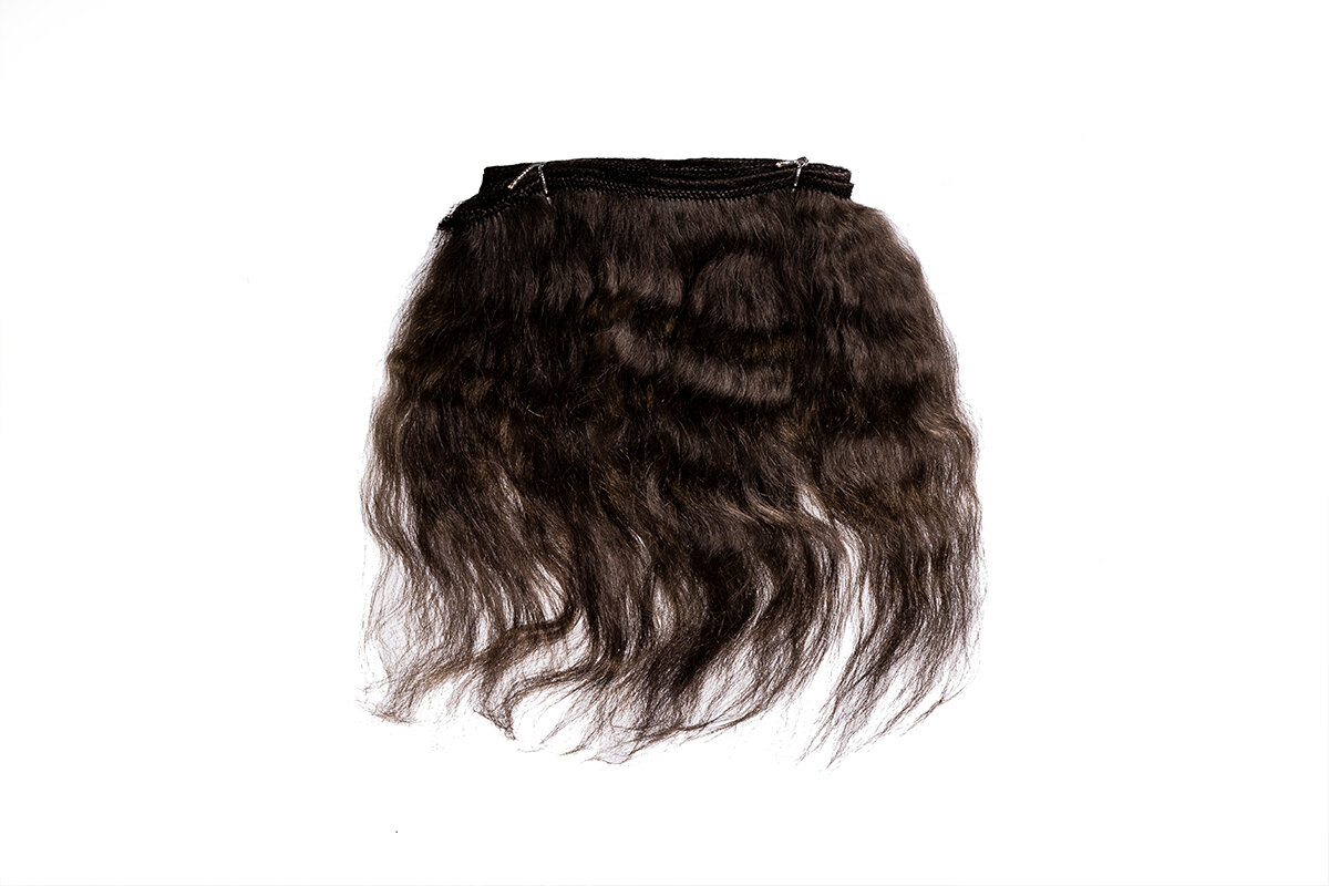 Тресс мохеровый натуральный черный