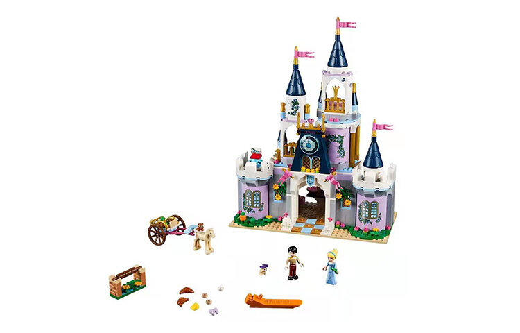 LEGO Disney Collection Cinderella's Dreamy Castle Building Blocks 585pcs 41154 null