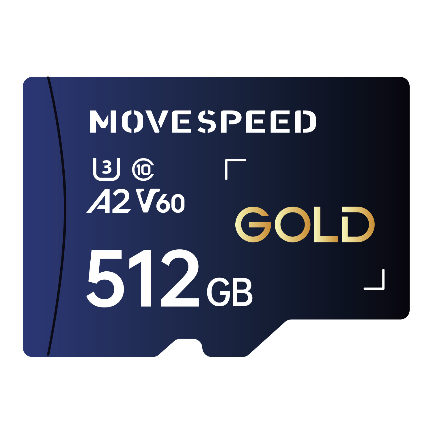 TF карта MOVE SPEED U3 высокоскоростная, 400 ГБ, синий