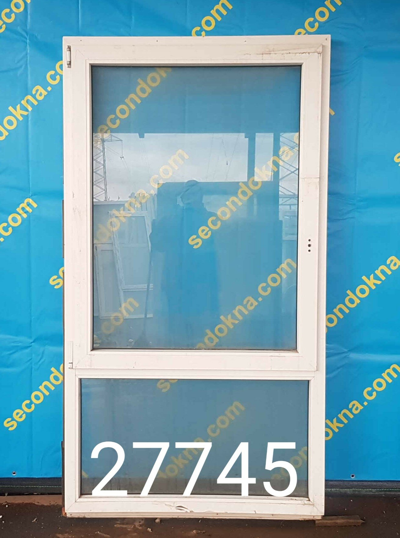 Пластиковое окно Б/У 1980(в) 1420 об х 1090(ш)