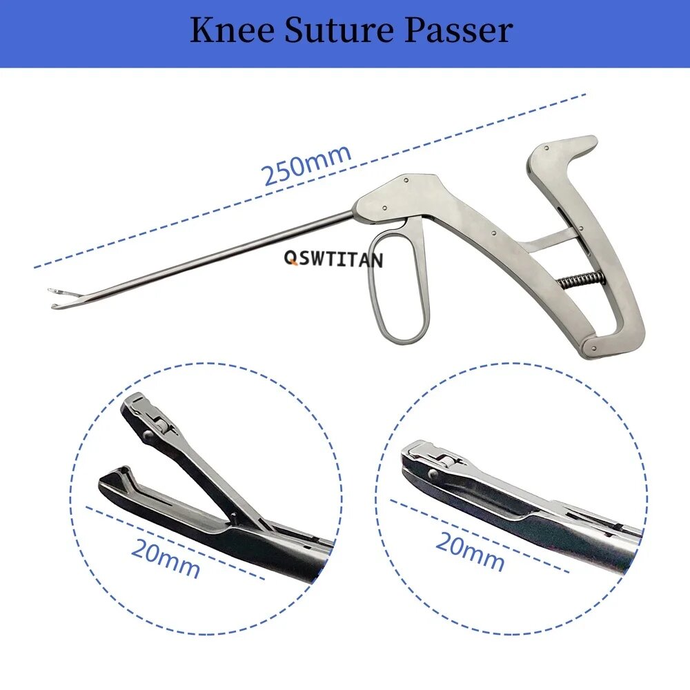 Кnee Suture Passer QSWTITAN, 250mm, Color: B