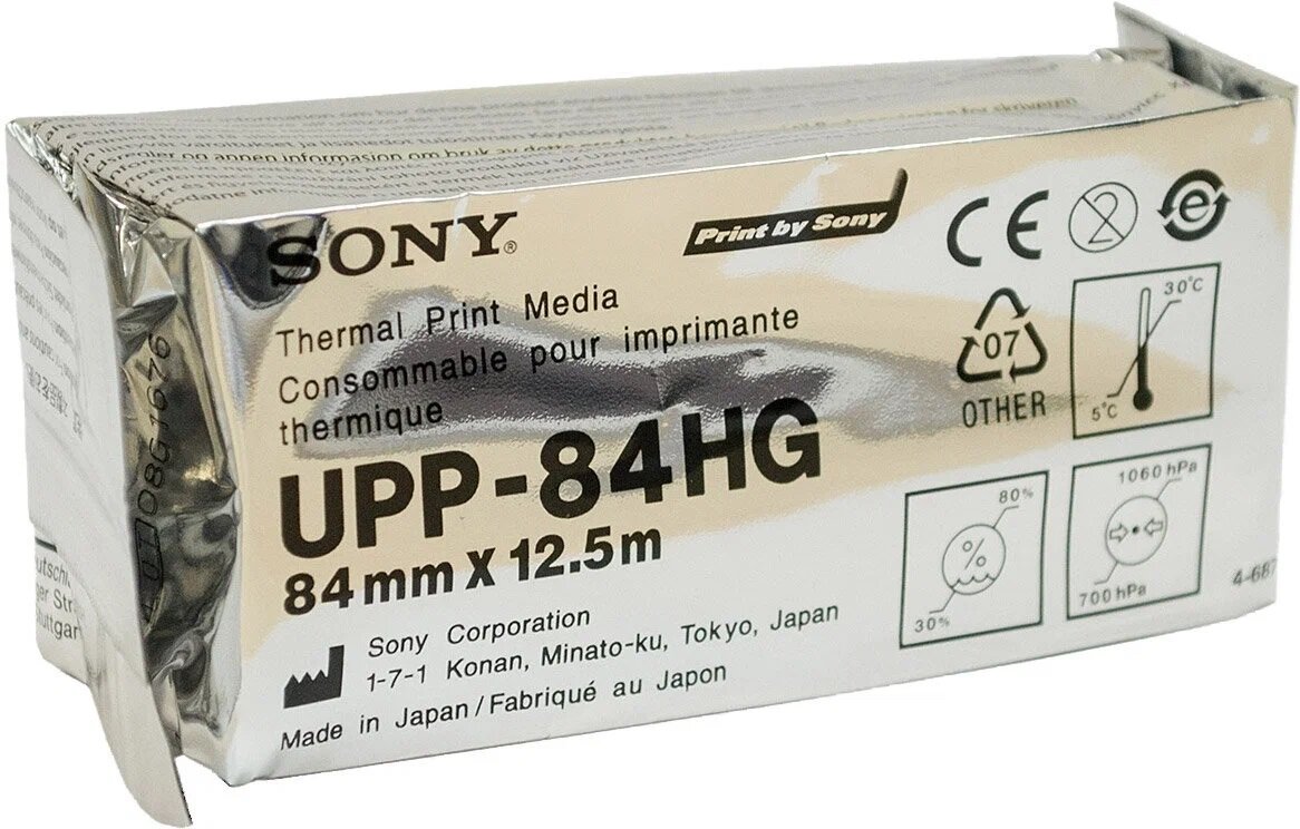 Бумага д/видеопринт. SONY UPP-84 HG 84х12,5 (Orig.)