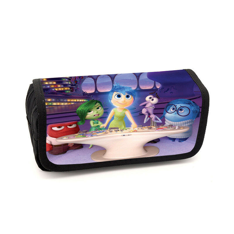 Стильный inside out2 студентский пенал из оксфордской ткани, размер 8