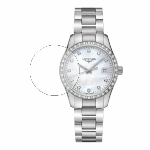 Скрин Мобайл защитный экран для часов Longunes Conquest Classic 34 MM L2-386-0-87-6 из гидрогелевая плёнка прозрачная